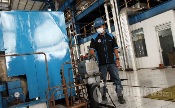 Pembangkit Listrik Tenaga Mesin Gas Panaran diresmikan - TribunNews.com