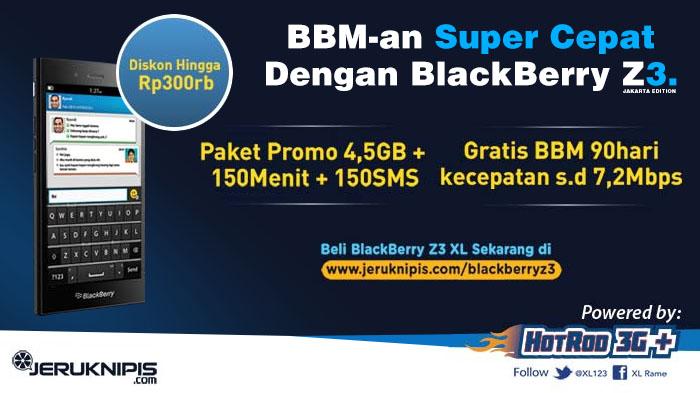 BlackBerry Z3 Jakarta, Ponsel Pintar Yang Dapat Menjalankan Aplikasi ...