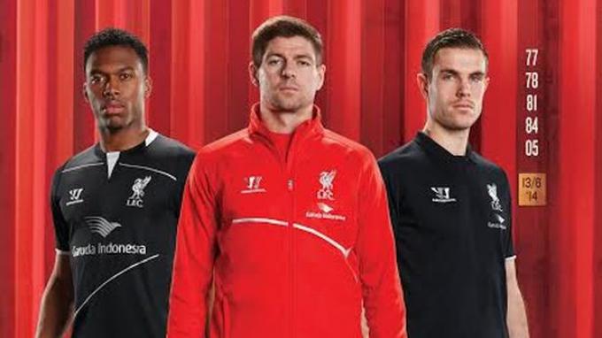 Ada Garuda Indonesia di Training Kit Liverpool - TribunNews.com