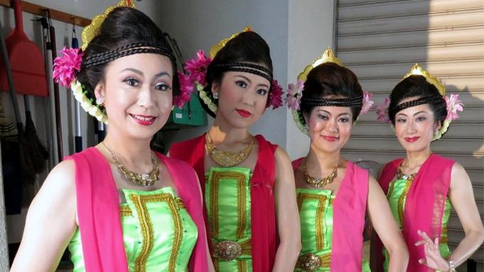 Empat Gadis Cantik Penari Jawa Pukau Masyarakat Jepang - TribunNews.com