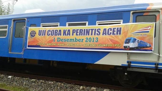 Operasional Kereta Api Aceh Dihentikan atas Permintan Dewan ...
