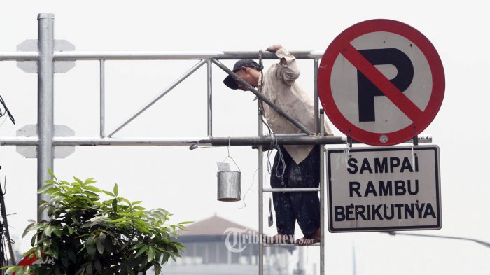 Rambu-rambu di Sungai Sering Hilang Dicuri - TribunNews.com