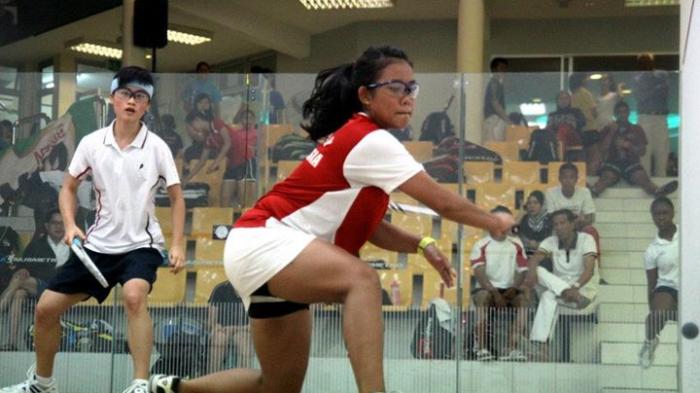 Atlet Squash Catur Yuliana Raih Emas Di Hongkong - TribunNews.com