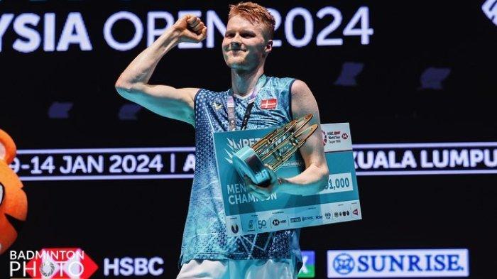 Hasil Final Indonesia Open 2025: Berkat Tikungan Tajam, Anders Antonsen Jadi Juara Baru ...