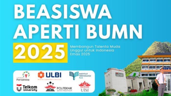 Beasiswa Aperti BUMN 2025 bagi Siswa Lulusan SMA/SMK/MA, Bebas Biaya Kuliah sampai Lulus ...