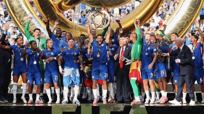 Sah Juara Piala Dunia Antarklub 2025, Chelsea Tamatkan Sejarah Dunia Sepak Bola - TribunNews.com