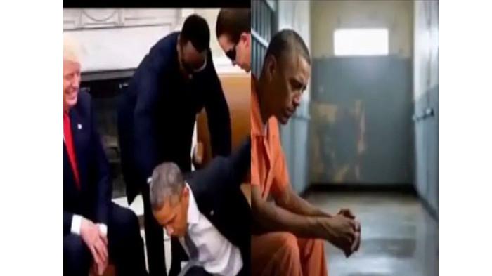 Obama 'Ditangkap' FBI, Dipenjara: Video AI yang Dibagikan Trump di ...