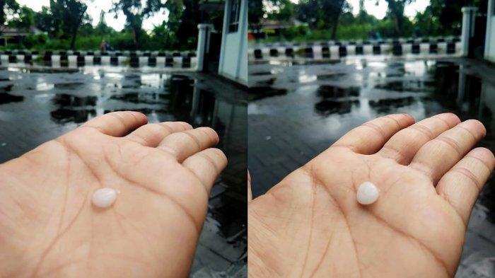 Hujan Es Melanda Wilayah Yogyakarta Hari Ini, Kenali Faktor Penyebabnya - TribunNews.com