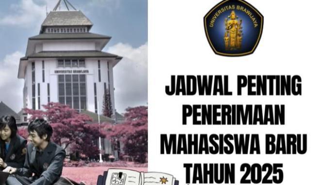 Jadwal Seleksi Mandiri Universitas Brawijaya 2025, Tersedia 4 Jalur ...