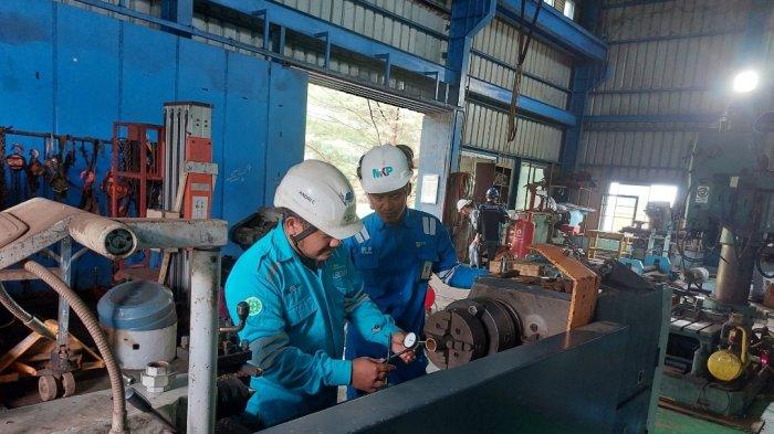 Pekerja di PLTU Ketapang Didorong Tingkatkan Kesadaran Keselamatan Kerja - TribunNews.com