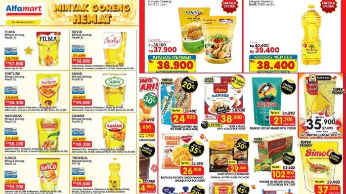 Katalog Promo JSM Alfamart, Indomaret, Superindo, Minggu, 12 Januari 2025: Minyak Goreng Rp35 ...