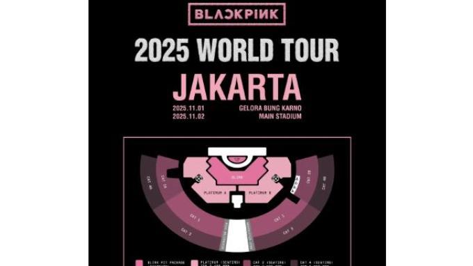 Harga Tiket Konser BLACKPINK World Tour Jakarta 2025, Lengkap dengan Ketentuannya - TribunNews.com