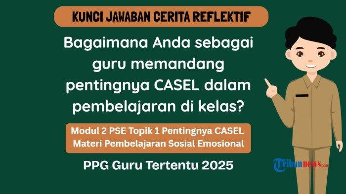 Kunci Jawaban Cerita Reflektif Modul 2 PSE Topik 1 PPG: Bagaimana Anda Memandang Pentingnya ...