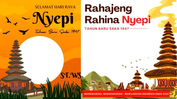 60 Twibbon Hari Raya Nyepi 2025 Desain Menarik dan Cara Mudah Buat ...