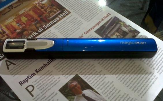 Anda Termasuk Gila Kerja? MagicScan, Scanner Imut Tanpa PC ...