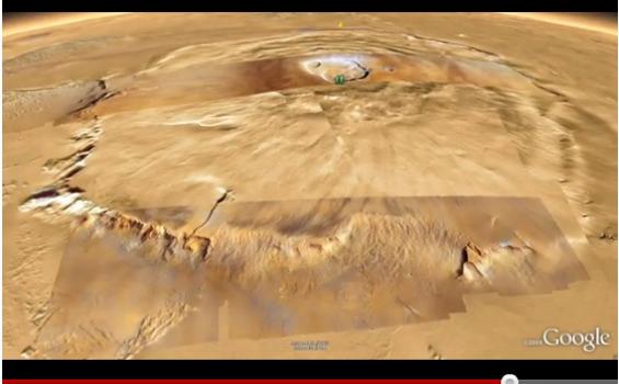 Cara Melihat Planet Mars di Google Earth - TribunNews.com