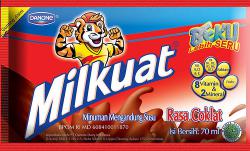 Danone Perkenalkan Milkuat Botol Tiger - TribunNews.com