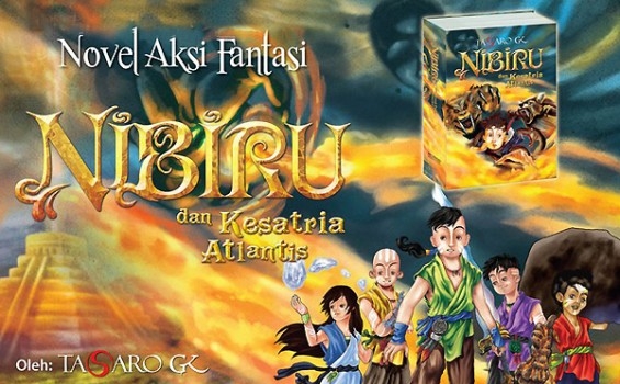 Novel Nibiru dan Kesatria Atlantis Dibuat Game 3D - TribunNews.com
