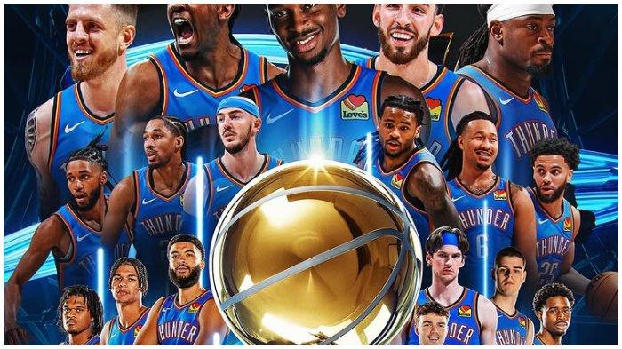 Hasil Final NBA: OKC Thunder Sabet Trofi Juara Pertama, Kalahkan ...