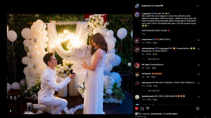 Kejutan! Ong Yew Sin & Aya Ohori Lamaran, Pasangan Badminton Beda Negara - Halaman 1 ...