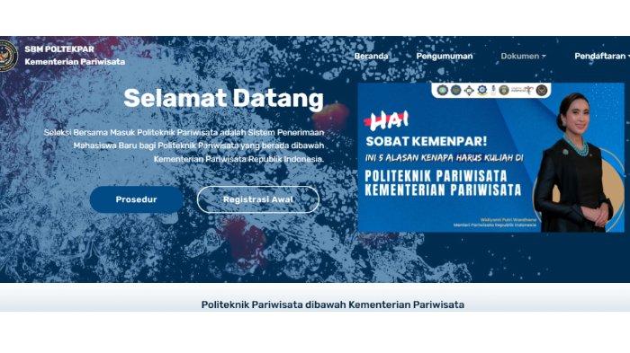 Pendaftaran Poltekpar Dibuka hingga 17 Mei 2025, Ada 12 Pilihan Program ...