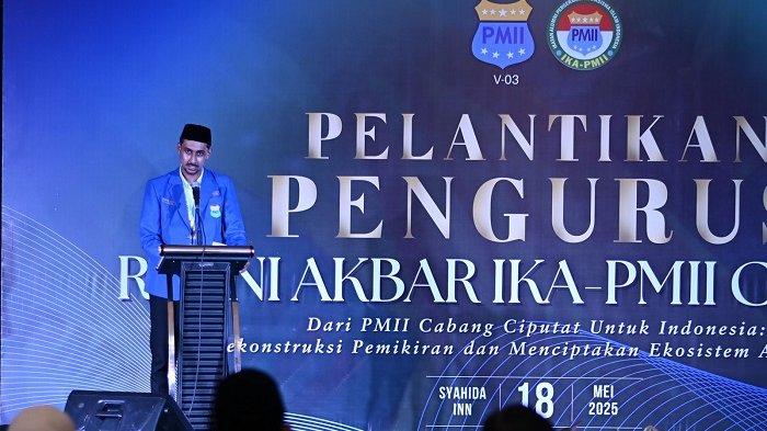 PMII Ciputat Resmi Lantik Kepengurusan 2025–2026, Usung Tema ...