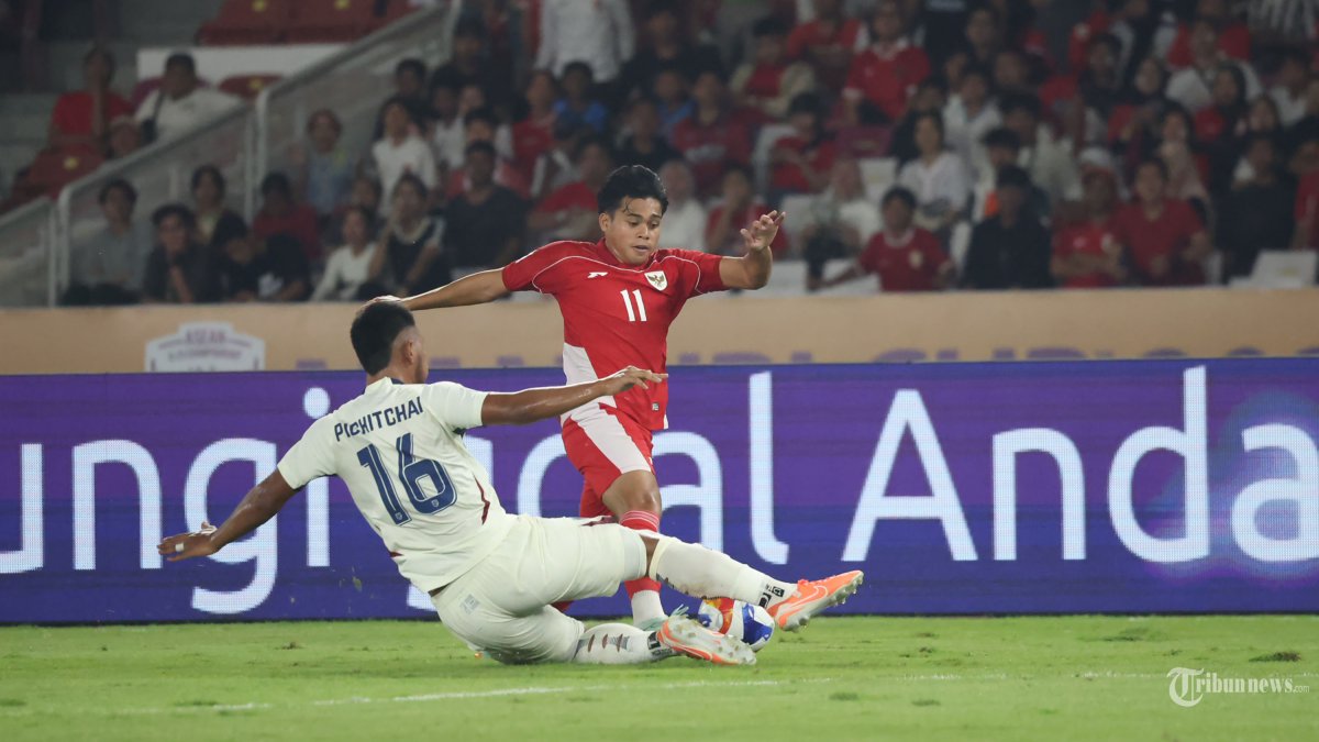 Berita Foto : Momen Timnas U23 Indonesia Lolos ke Final Piala AFF U23 - TribunNews.com