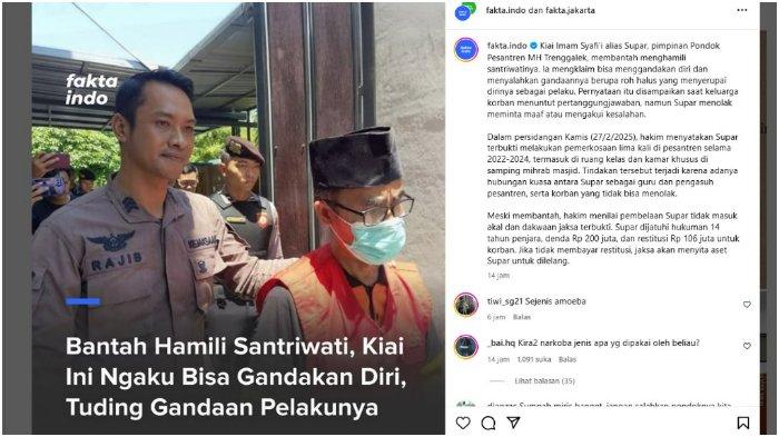 Sosok Kiai Supar, Pimpinan Ponpes Viral Bantah Hamili Santriwati, Ngaku ...