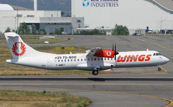 Pesawat ATR 72-600 Pertama Milik Wings Air Mendarat di Jakarta ...