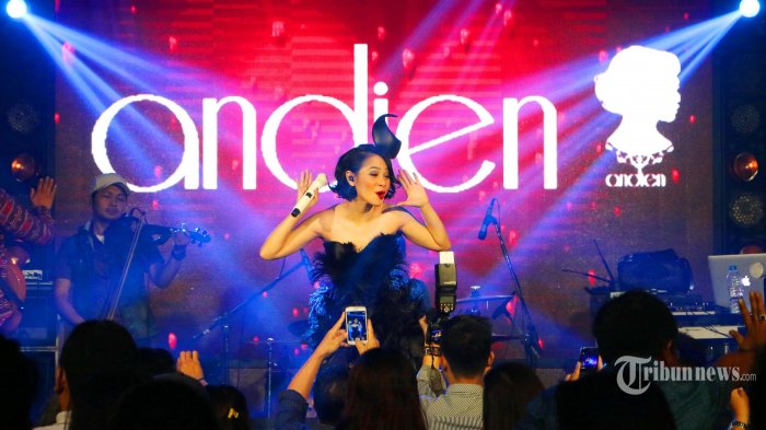 Jelang Konser Tunggal, Andien Jauhi Makanan Berminyak - TribunNews.com