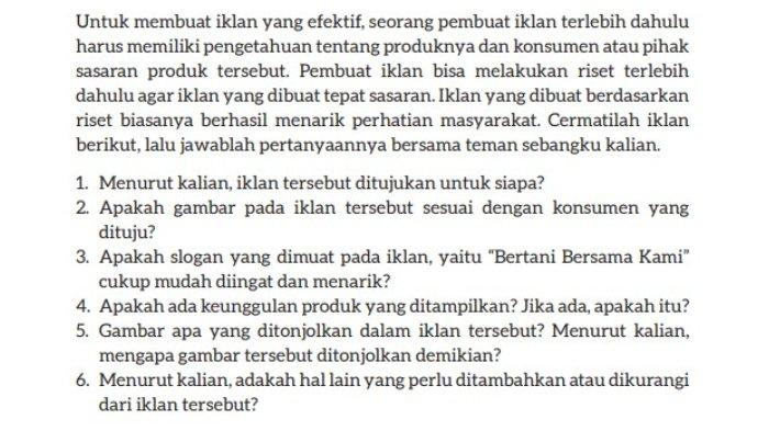 Kunci Jawaban Bahasa Indonesia Kelas 8 Halaman 65 Kurikulum Merdeka ...
