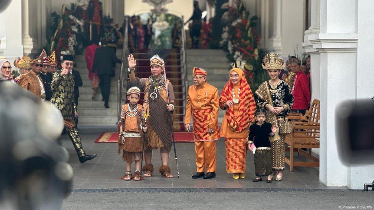 Wapres Ma'ruf Amin dan Gibran Hadiri Upacara HUT RI di Istana Jakarta - TribunNews.com