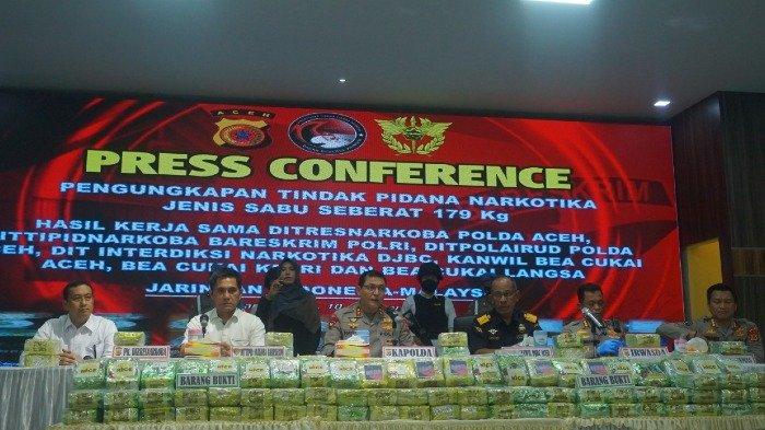 Sinergi Bea Cukai dan Polri Berhasil Gagalkan Peredaran 179 Kilogram Narkotika - TribunNews.com