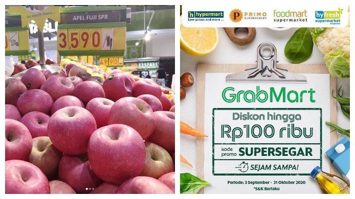 Berbelanja di Hypermart Melalui Aplikasi Grab Diskon hingga Rp 100 Ribu, Ini Kode Promonya ...