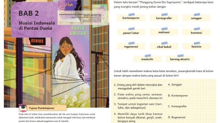 Kunci Jawaban Bahasa Indonesia Kelas 6 Halaman 45 46 Kurikulum Merdeka Bab 2: Kosakata Baru ...