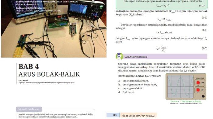 Kunci Jawaban Fisika Kelas 12 Halaman 80 Kurikulum Merdeka Bab 4: Ayo Cek Pemahaman - TribunNews.com
