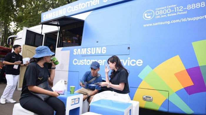 Samsung Service Bus Dekatkan Layanan Bagi Pengunjung dan Atlet Asian ...