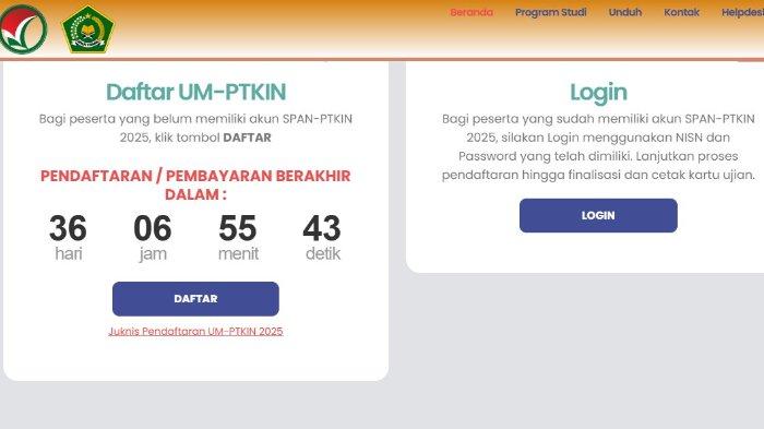 Cara Daftar UM-PTKIN 2025, Lengkap dengan Syarat dan Jadwal Seleksinya ...
