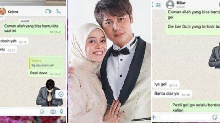 Chat Terakhir Rizky Billar dan Lesti Kejora ke Sahabat setelah Geger Kasus KDRT, Minta Didoakan ...