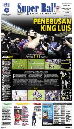 Penebusan Luis Suarez di Kemenangan Barcelona - TribunNews.com