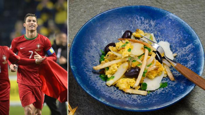 Ini Makanan Favorit Cristiano Ronaldo - TribunNews.com