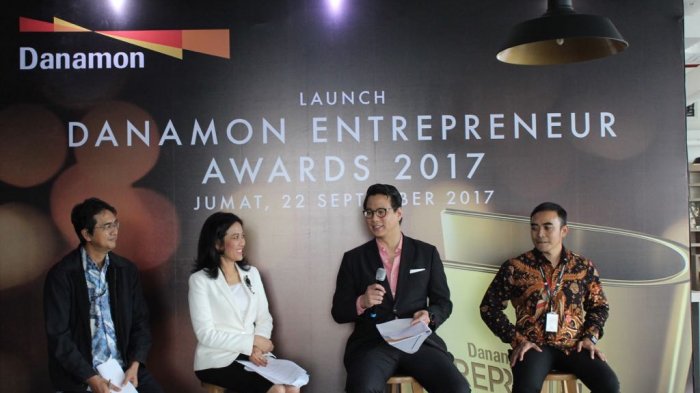 Apresiasi Wirausahawan Indonesia, Danamon Gelar Danamon Entrepreneur ...
