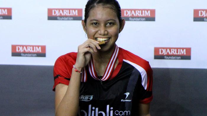 Juara, Devi Tak Mau Cepat Puas - TribunNews.com