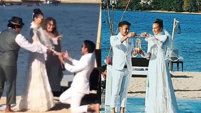 Sempat Tak Terekspos, Kini Dokumentasi Nikahan Dimas Anggara-Nadine Chandrawinata Beredar di ...