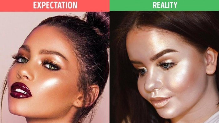 Niat Mau Cantik Ikutan Tren, tapi Malah Gagal Total, 7 Foto Ekspektasi ...