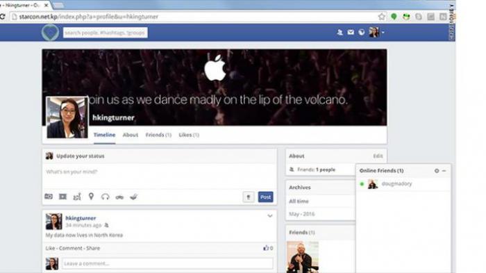 Korea Utara Bikin Facebook Tiruan Akhirnya Terungkap - TribunNews.com