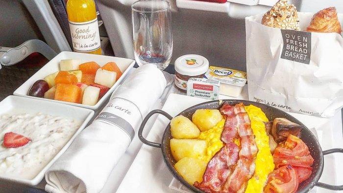 Foto-foto Menu Makanan Pesawat di Seluruh Dunia, Bandingkan dengan ...