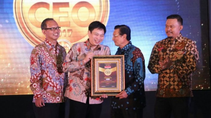 CEO GarudaFood Raih Penghargaan 'CEO Idaman' - TribunNews.com