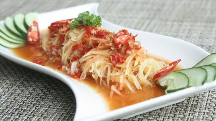 Bak Warna-warni Kehidupan, Rasakan Asam, Asin dan Pedasnya Gohu Pepaya ...