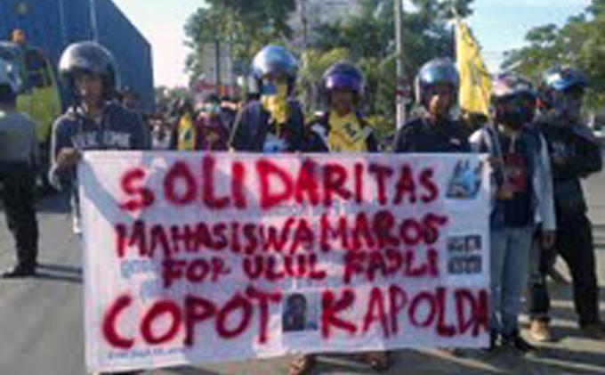 HPPMI Maros Tuntut Polres Makassar Bebaskan Korban Salah Tangkap ...